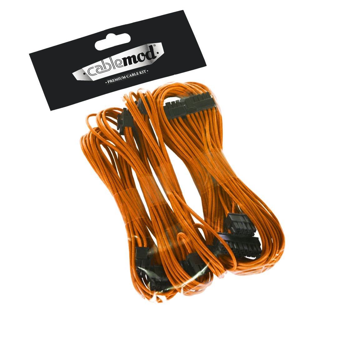 CableMod SE-Series ModFlex Basic Cable Kit for Seasonic and ASUS - ORANGE