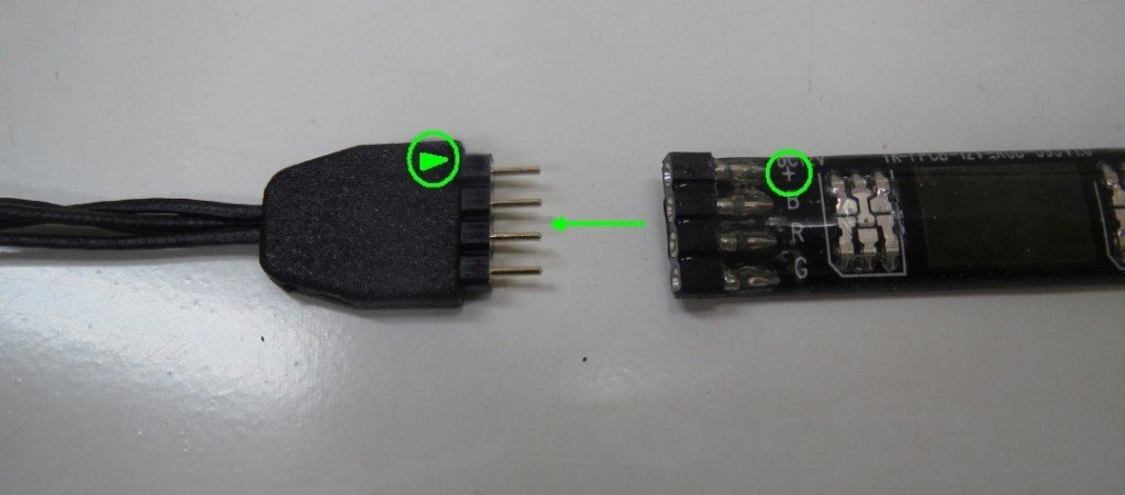 How do I connect the WideBeam RGB LED Strip to my ASUS® motherboard’s ...