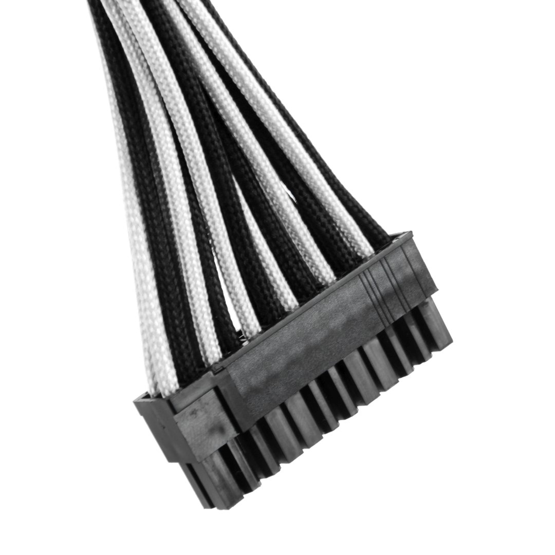 CableMod ST-Series ModFlex Cable Kit for Silverstone - BLACK / WHITE