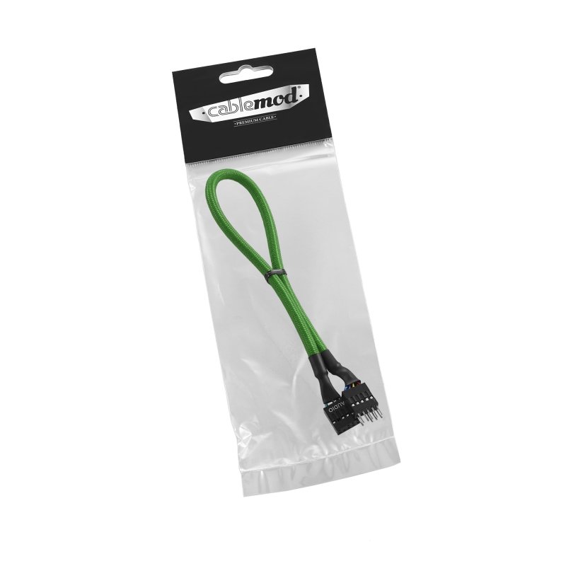 CableMod ModFlex™ Audio Extension 30cm - GREEN