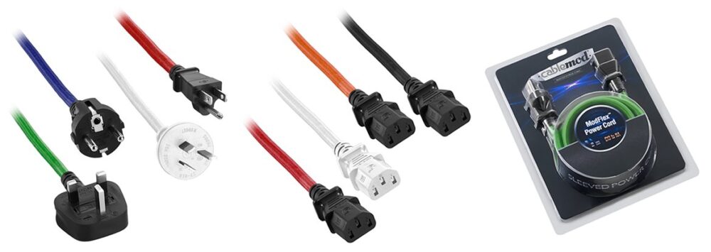 CableMod® Sleeved Power and Ethernet Cables - CableMod
