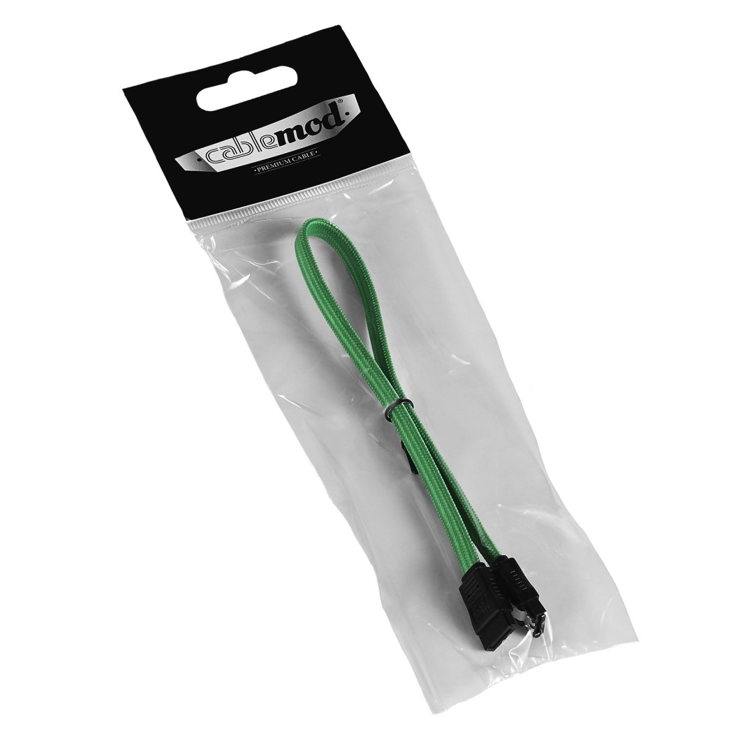 CableMod ModFlex SATA 3 Cable 60cm - GREEN