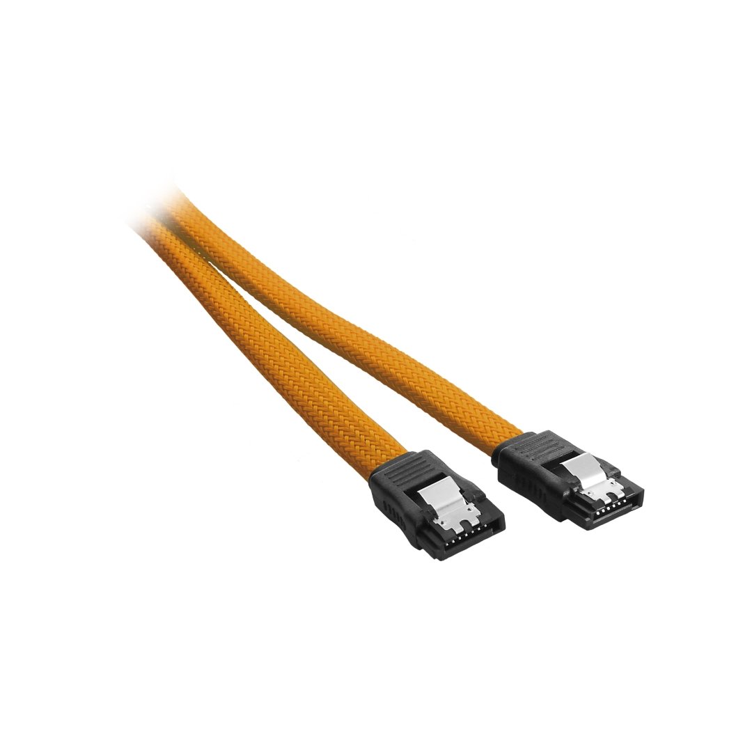 CableMod ModMesh SATA 3 Cable 30cm - ORANGE