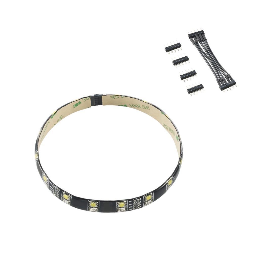 CableMod WideBeam Hybrid LED Strip 30cm - RGB/W