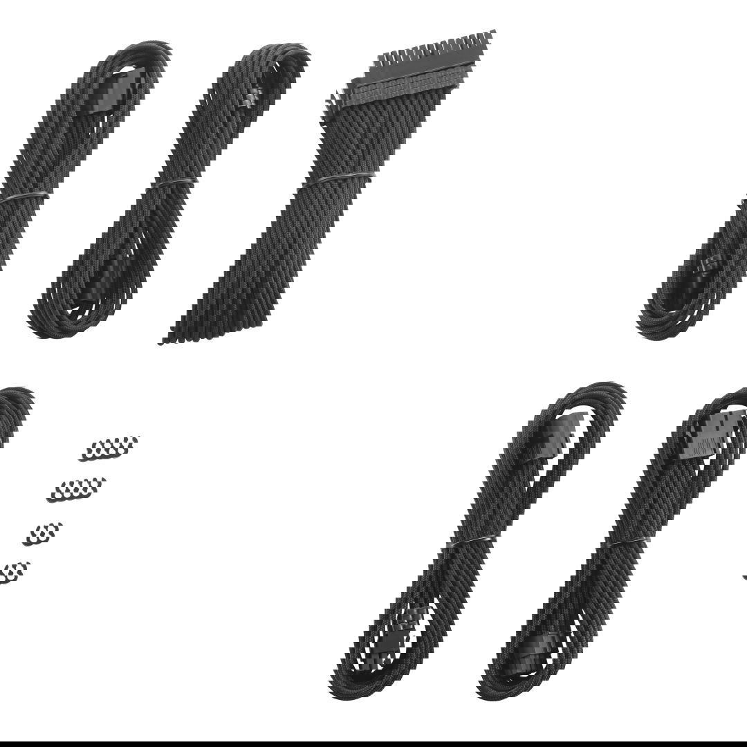 CableMod PRO ModFlex Cable Extension Kit - 8+6 Series - BLACK