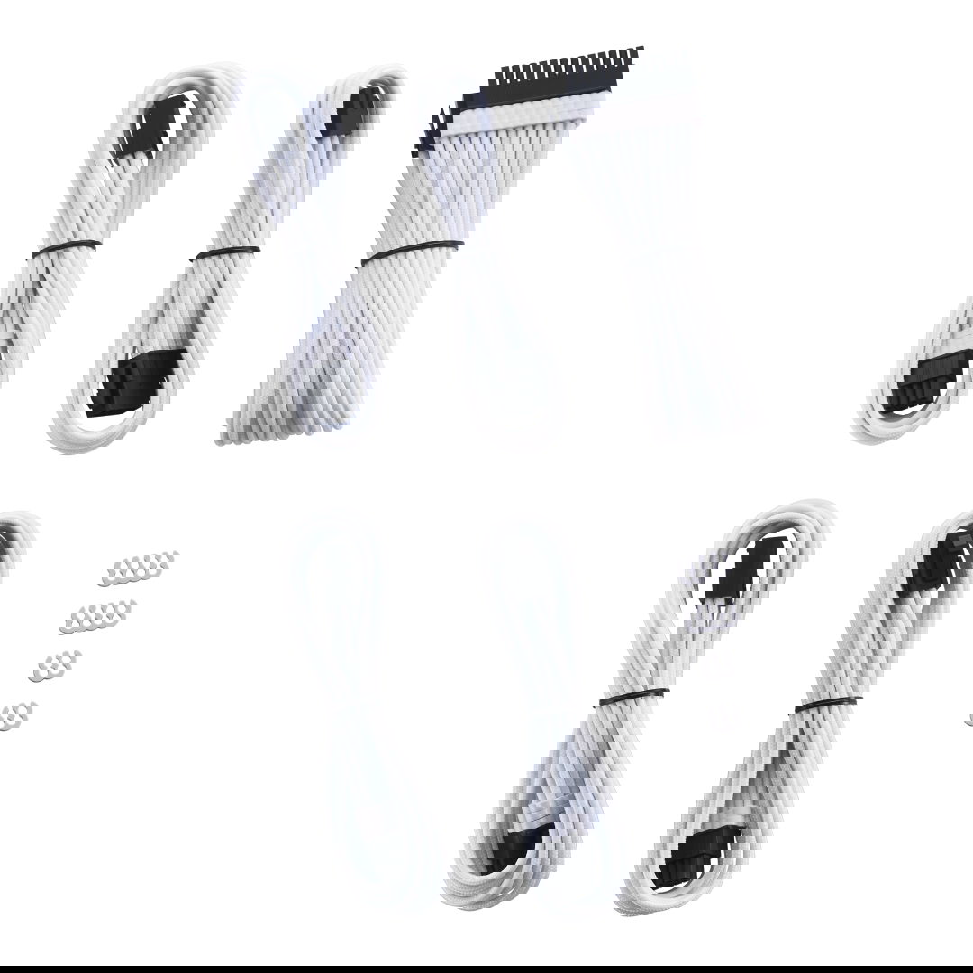 CableMod PRO ModFlex Cable Extension Kit - 8+6 Series - WHITE - CableMod