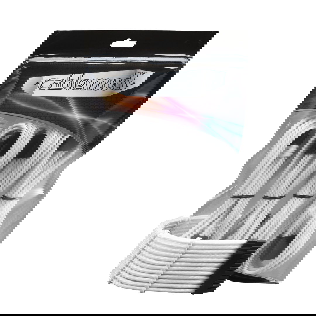CableMod PRO ModFlex Cable Extension Kit - 8+8 Series - WHITE