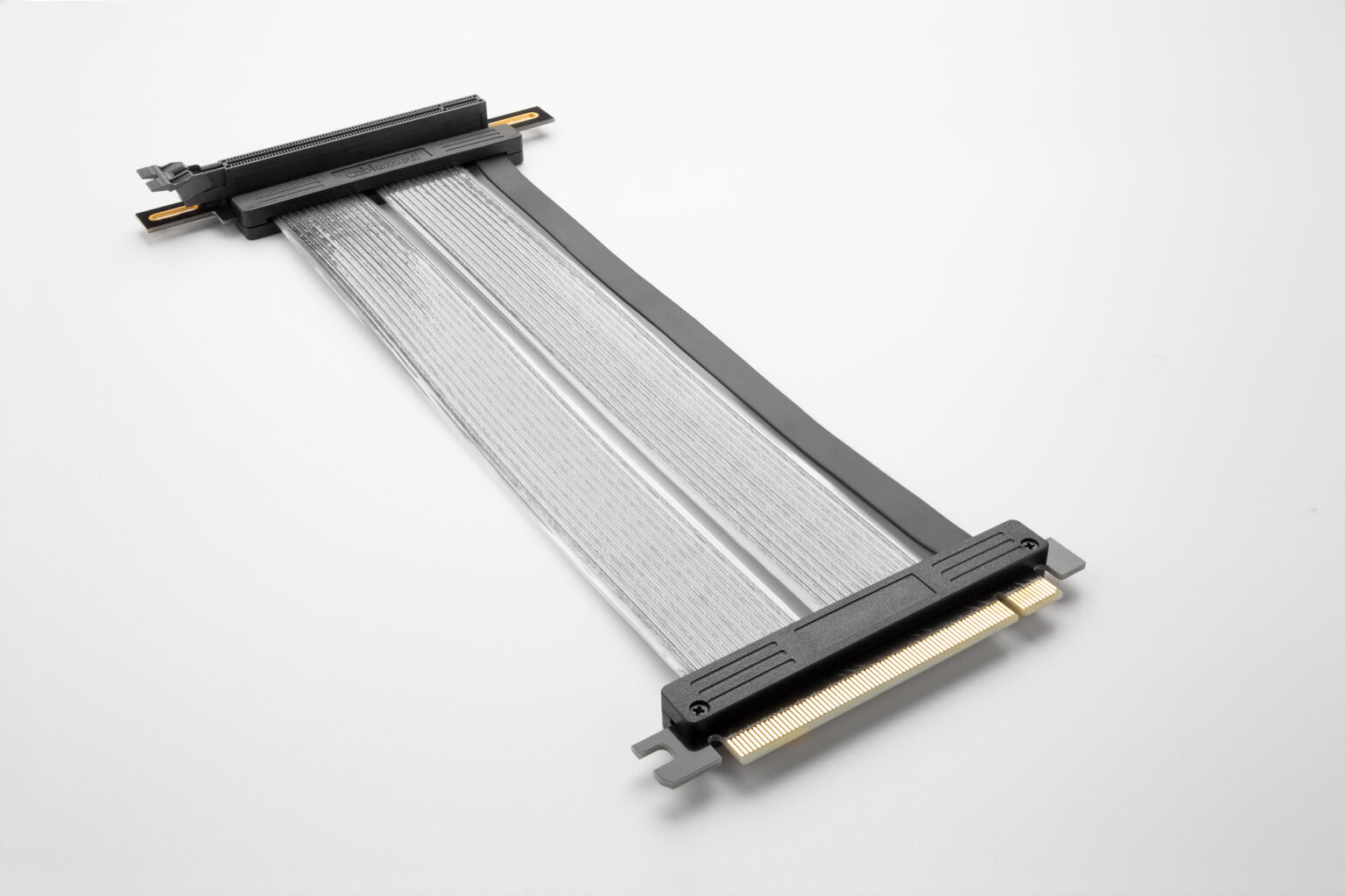 CableMod Right Angle PCI-e 4.0 Riser Cable (Black, 22cm)