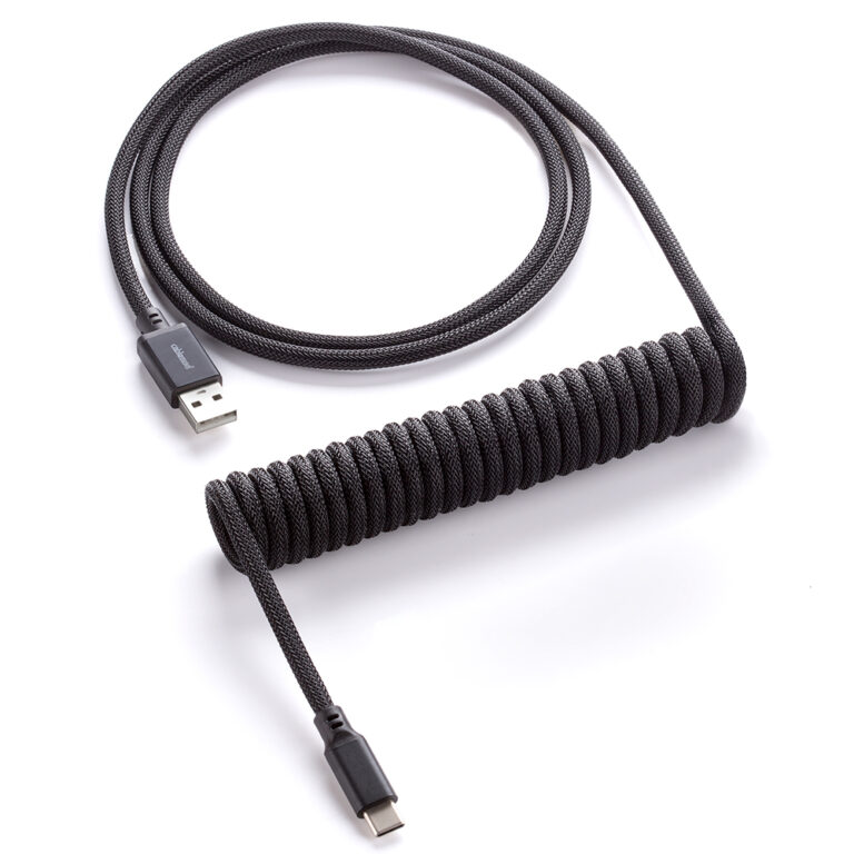 CableMod Classic Coiled Keyboard Cable (Dominator Yellow, USB A to USB ...