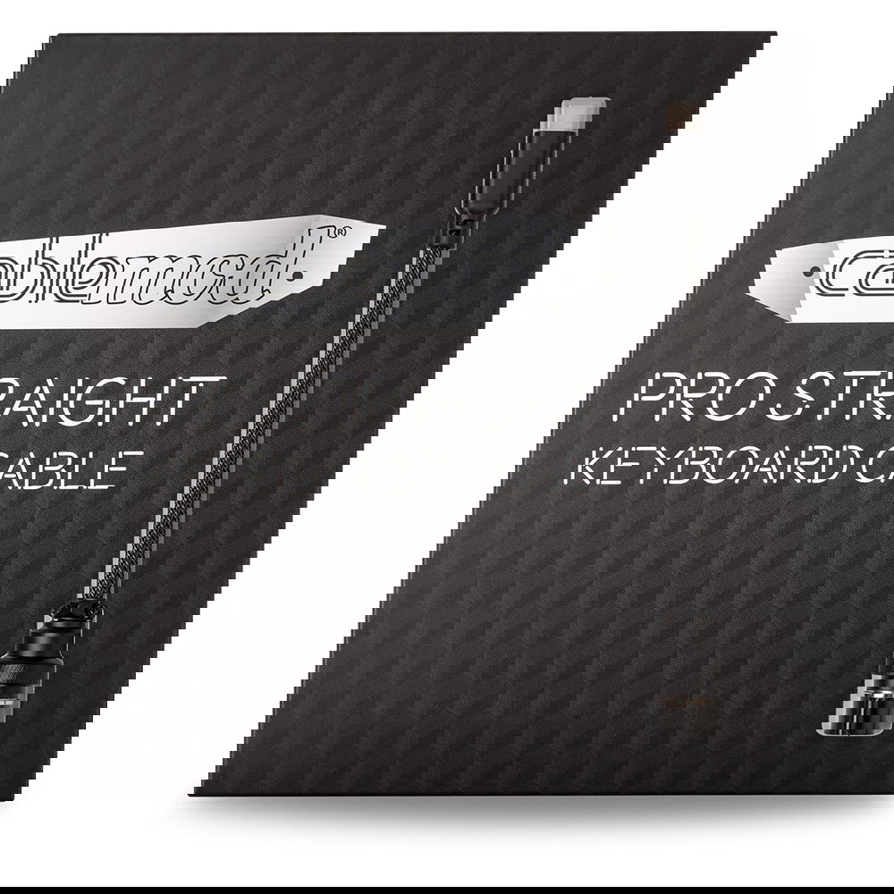 CableMod Pro Straight Keyboard Cable (Carbon Grey, USB A to USB Type C ...