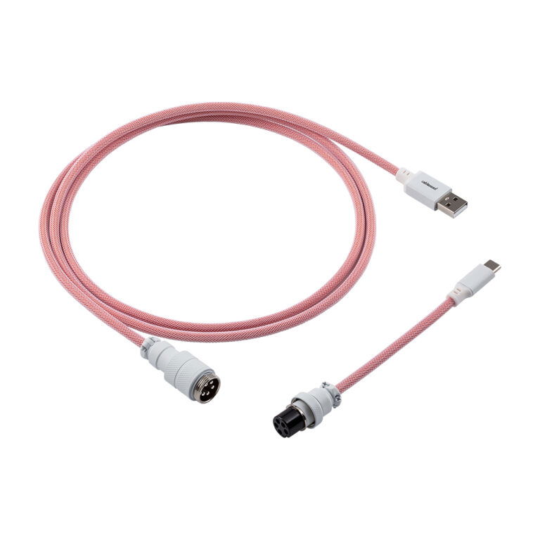 CableMod Pro Coiled Keyboard Cable (Midnight Black, USB A to USB Type C ...