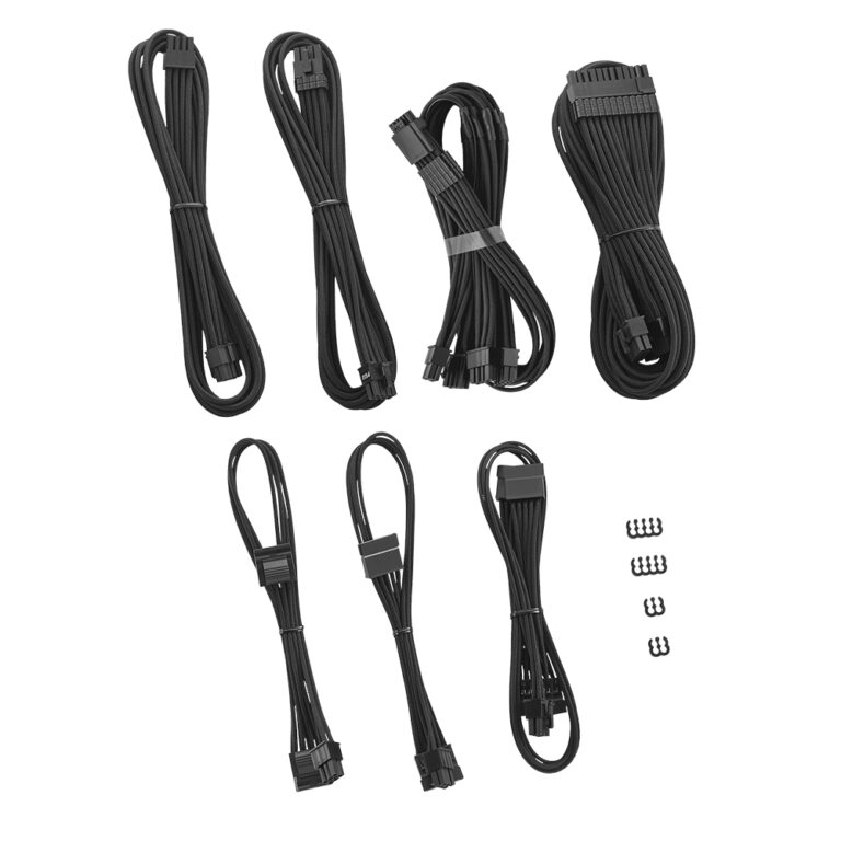 CableMod C-Series Pro ModFlex Sleeved 12VHPWR Cable Kit for Corsair RM ...
